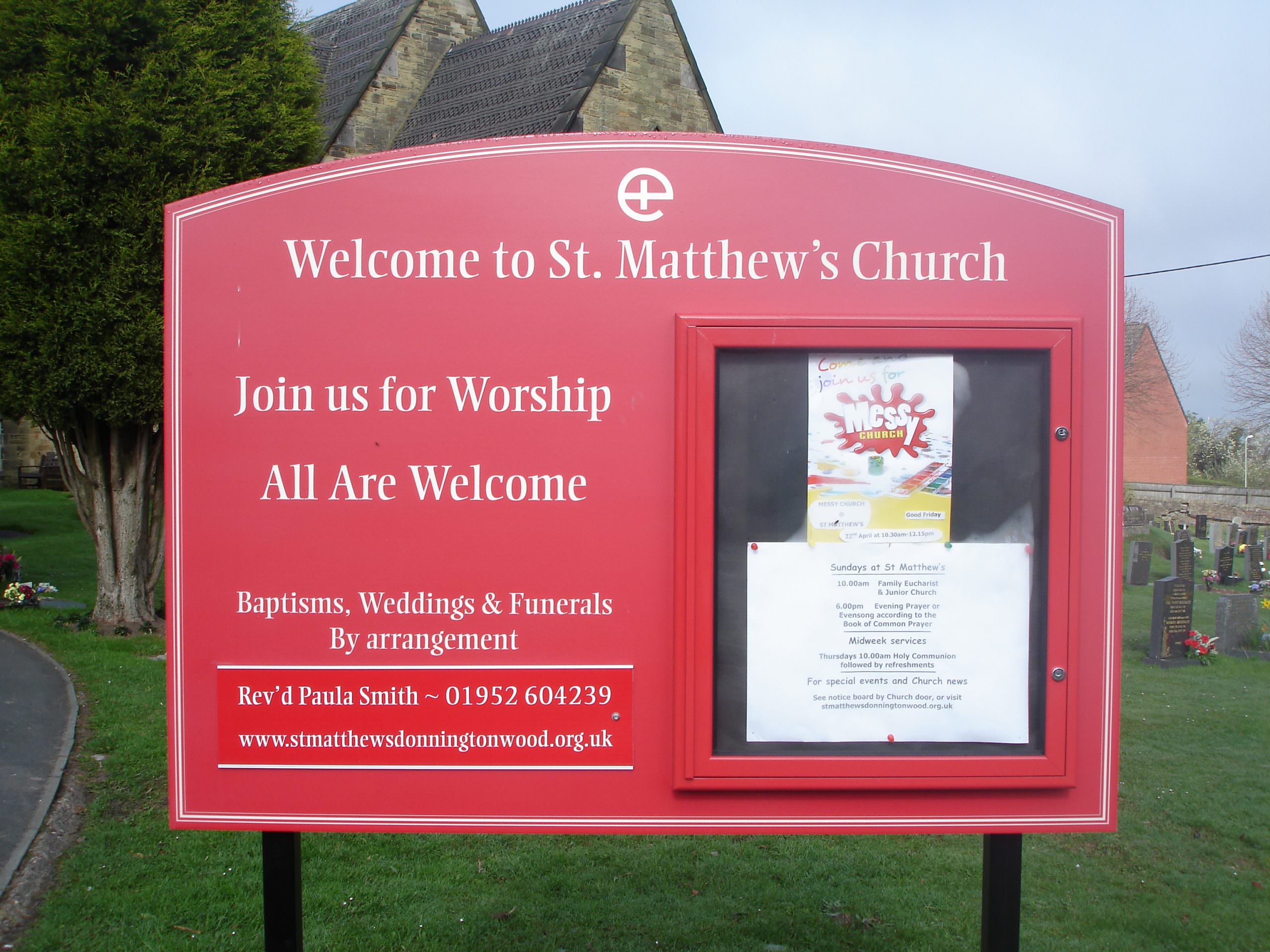 Church Signs Notice Boards