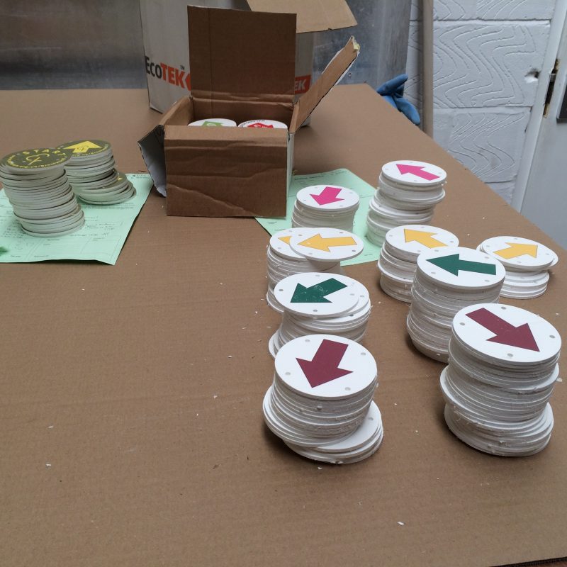 Waymarker Discs for public open spaces